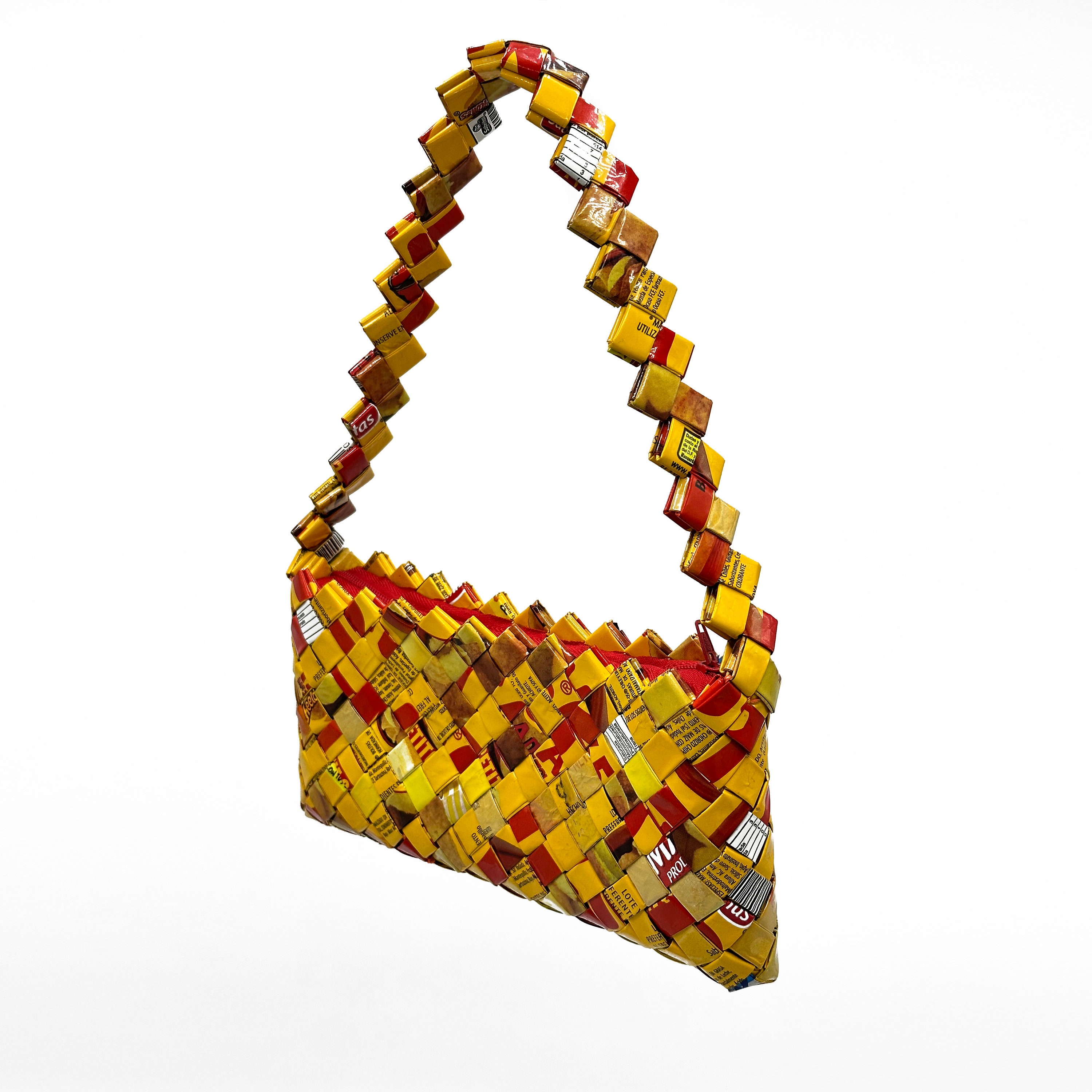 SUPER FUN and Funky Hand Folded Purse Made From Recycled - Etsy