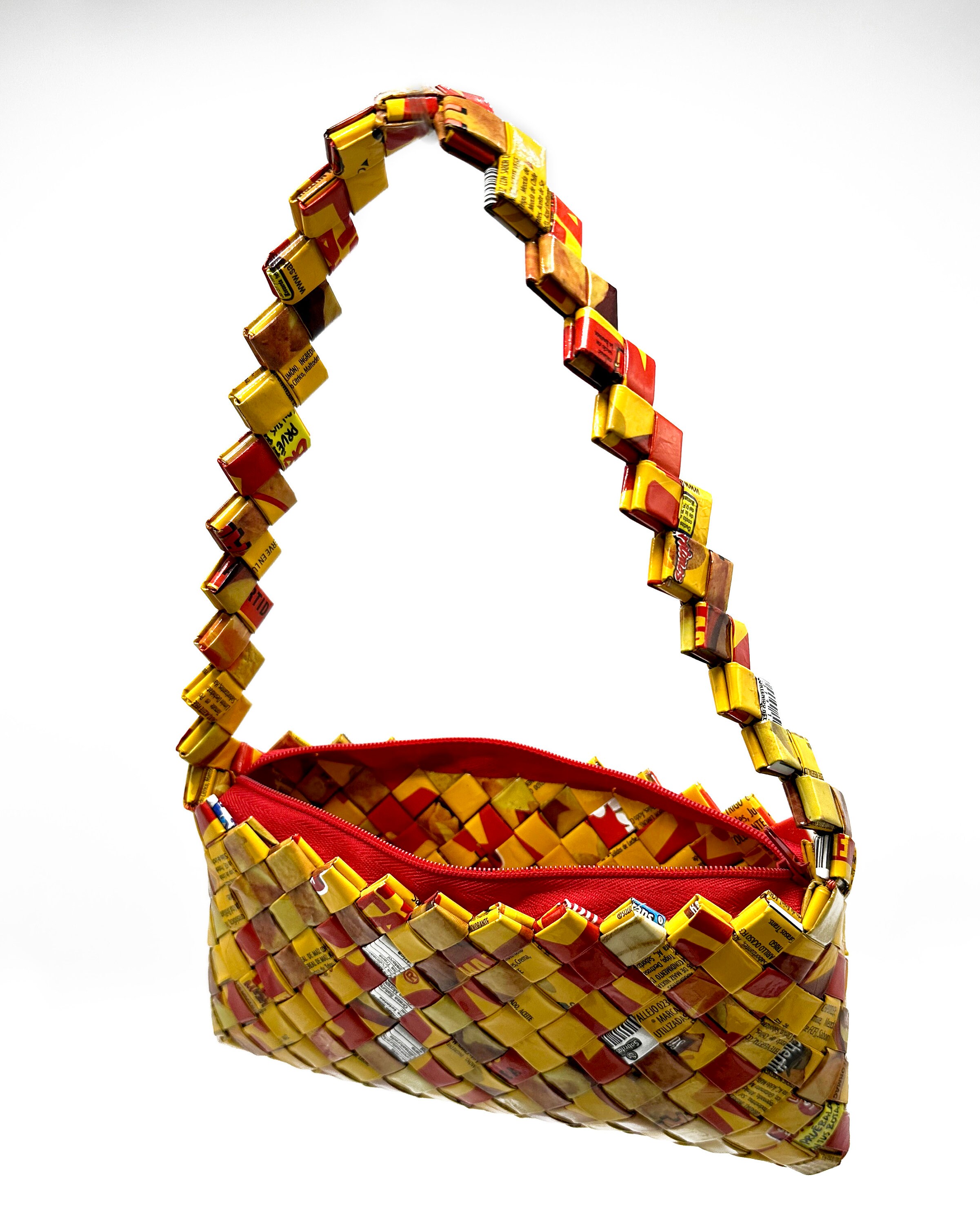 SUPER FUN and Funky Hand Folded Purse Made From Recycled - Etsy