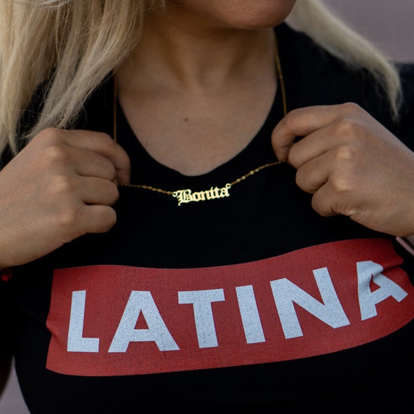 Latina Necklace - Etsy