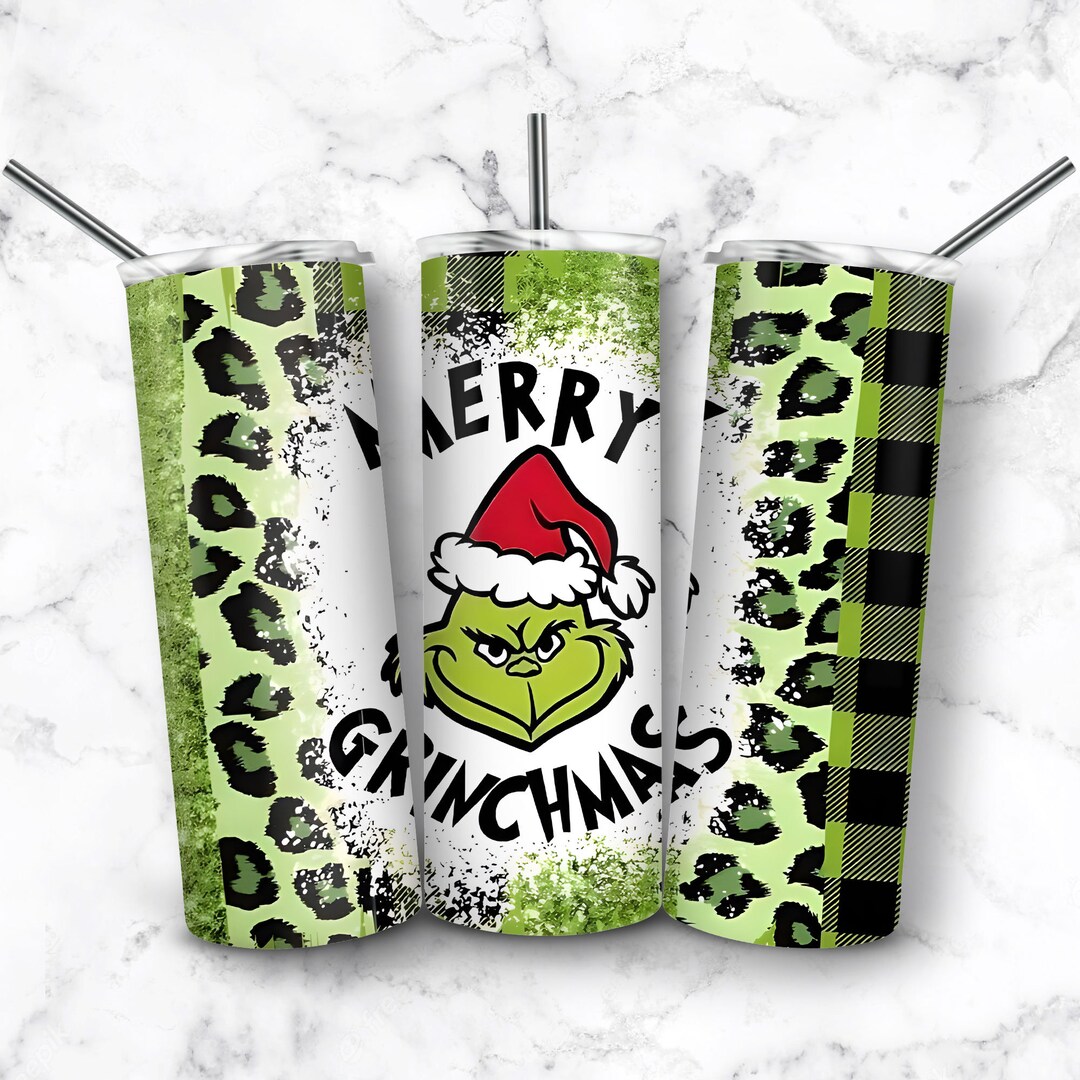 Grinch Tumbler Sublimation Instant Download, Christmas Tumbler ...
