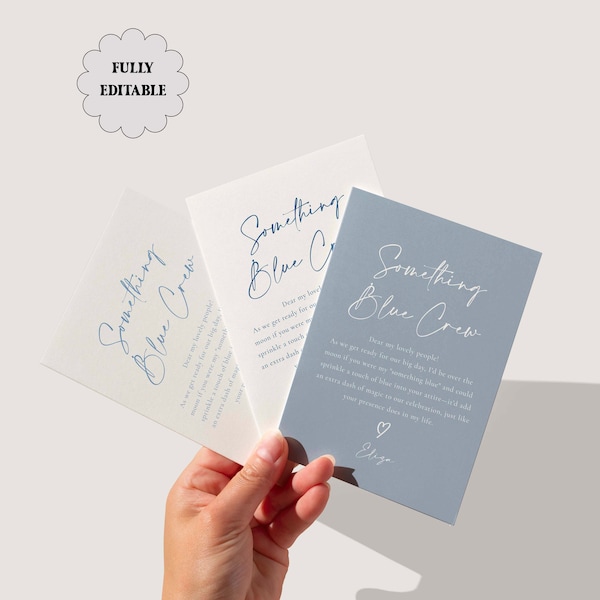 Something Blue - Etsy