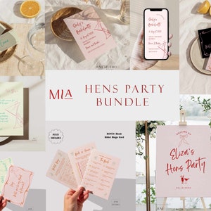 Unique Hens Party Welcome Sign Template Printable Bachelorette Party ...