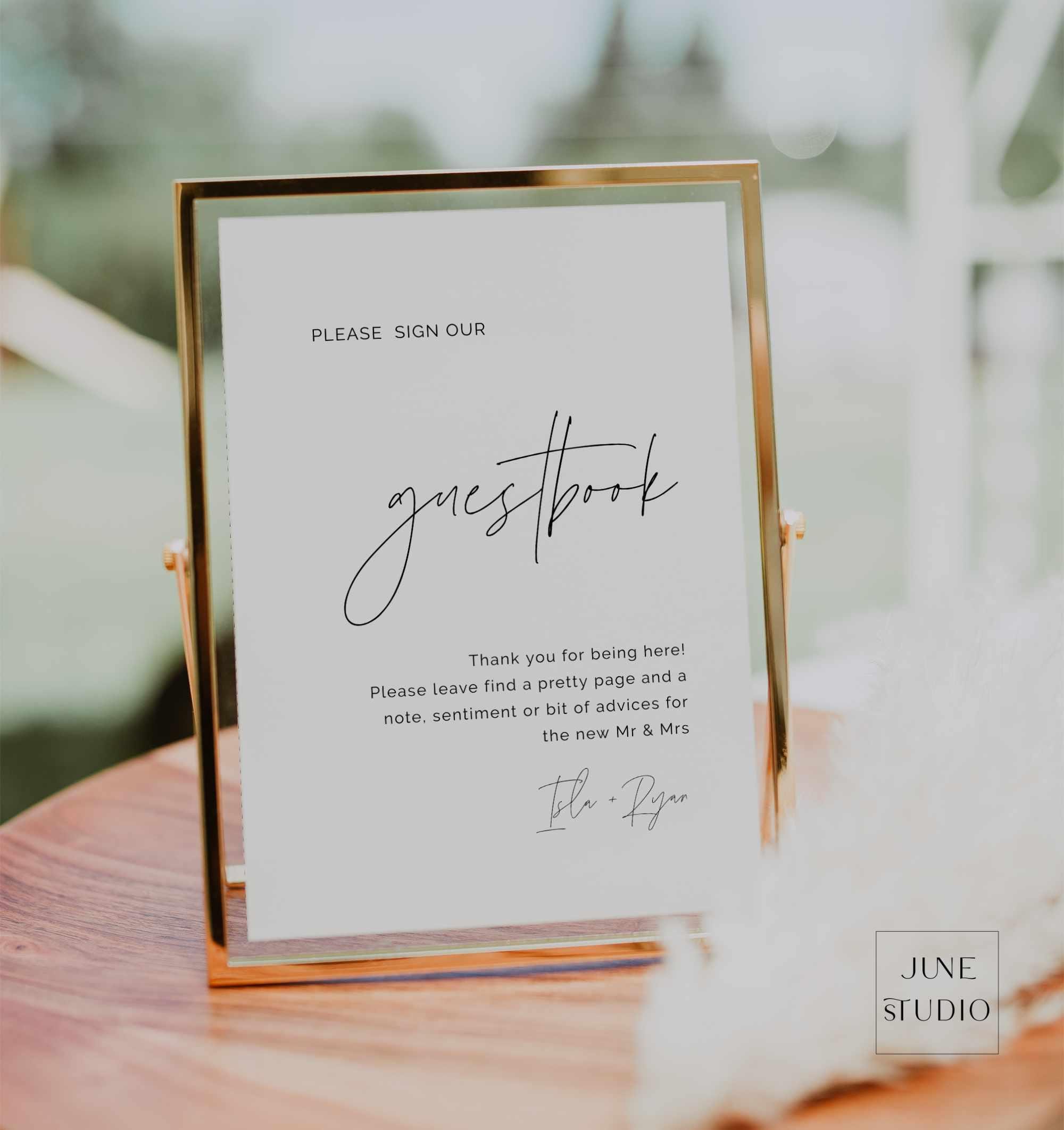 Minimalist Graduation Direction Sign Template: Modern Arrow (digital ...