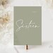 Sage Green Wedding Table Number Template Floral Wedding Table - Etsy