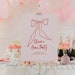 Bow Hens Party Welcome Sign Template Hand-drawn Illustration ...