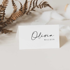 Minimalist Wedding Mini Table Bundle, Bar Menu, Drinks Signage, Place ...