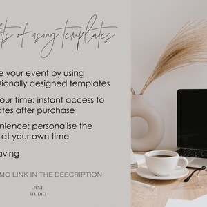 Modern Minimalist in Loving Memory Sign Template Black Editable ...