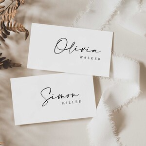 Minimalist Wedding Mini Table Bundle, Bar Menu, Drinks Signage, Place ...