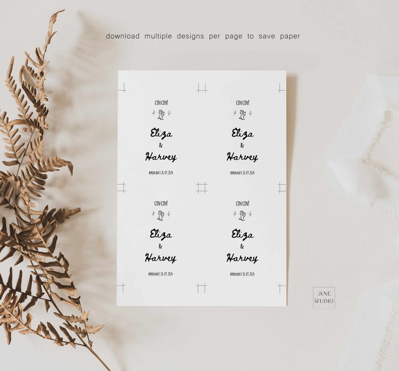 Printable Personalized Wine Label Template Custom Wine Label - Etsy