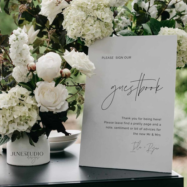 Guest Book Table - Etsy