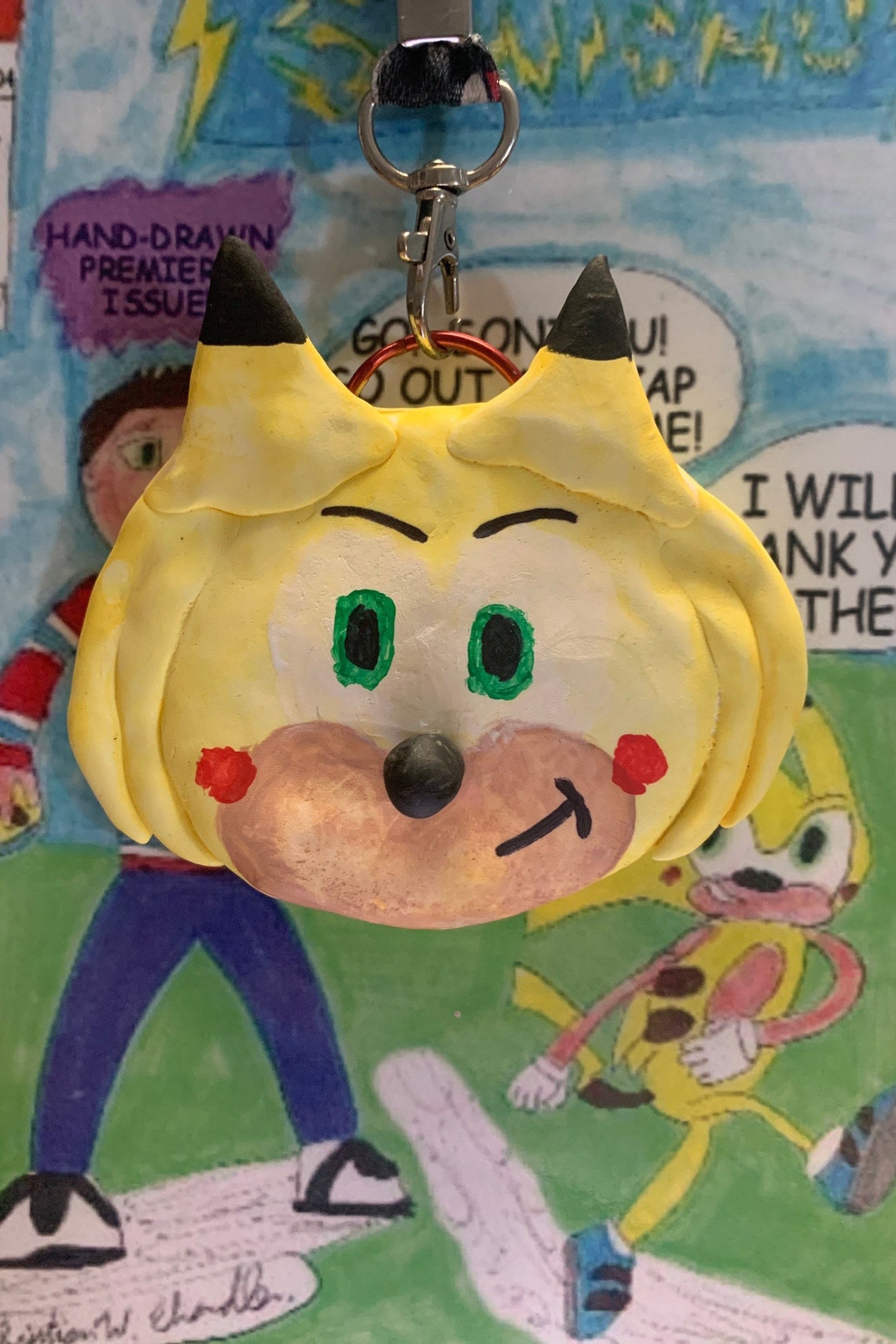 Handmade Chris Chan Grade Sonichu Medallion Replica - Etsy