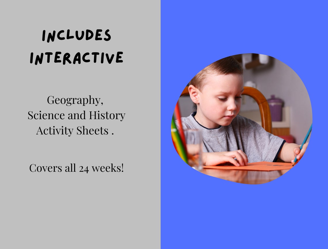 CC Cycle 2 Geography, Science & History Activity Sheets Instant ...