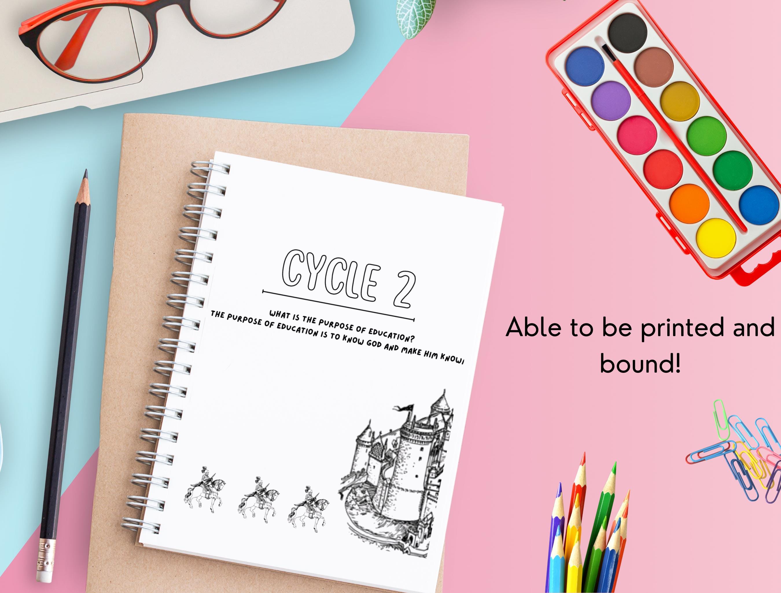 Classical Conversations Cycle 2 Complete Memory Work Activity Sheets ...