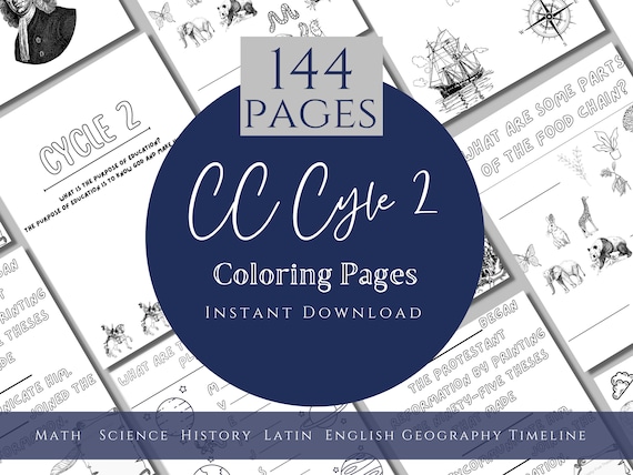 Classical Conversations Cycle 2 Complete Memory Work Activity - Etsy