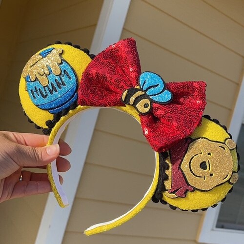 Winnie the Pooh Inspired Mouse Ears - Etsy