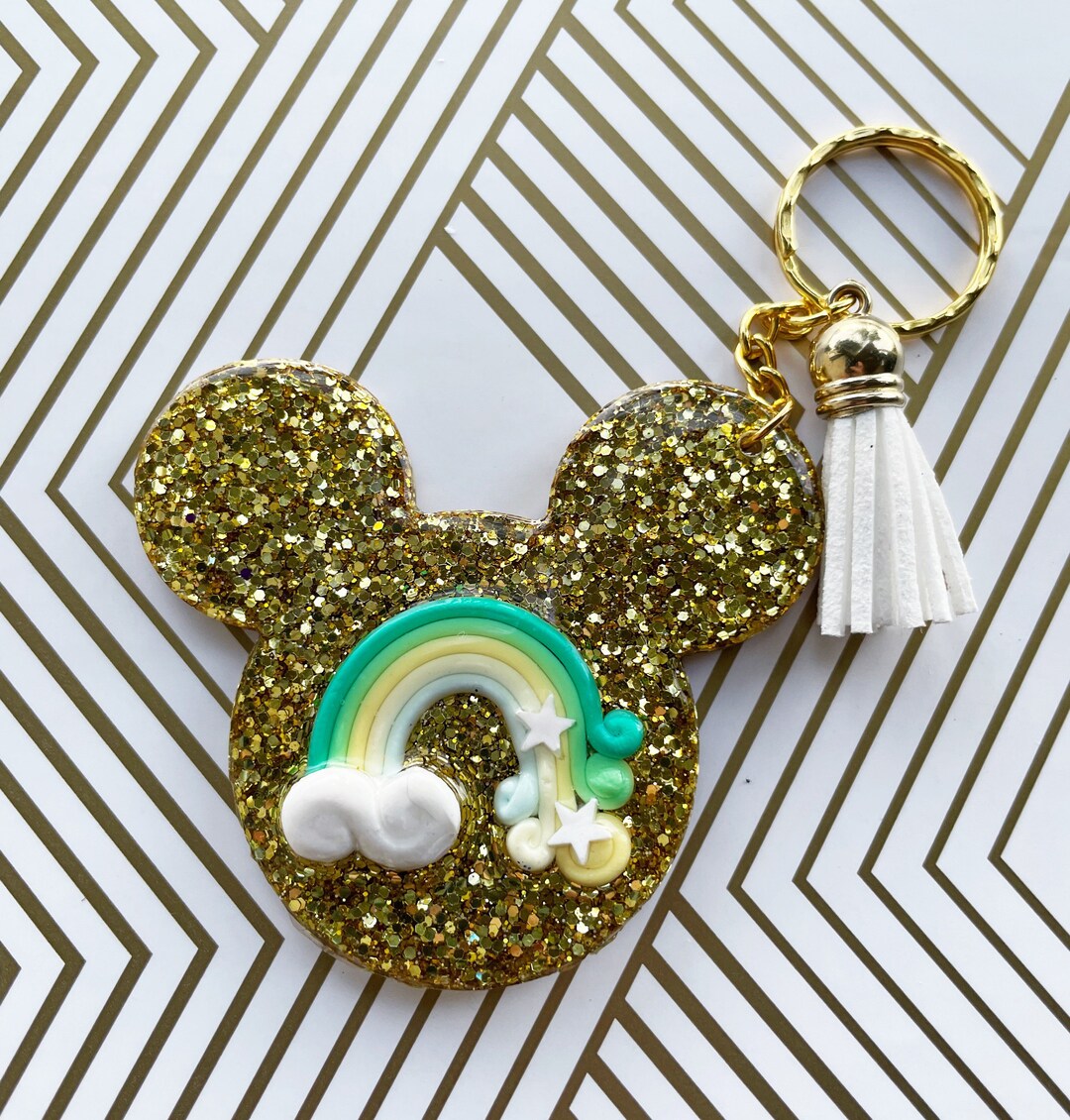 Mickey Mouse Rainbow Keychain Pride . LGTBQ . Gay Pride . Disney Ears ...