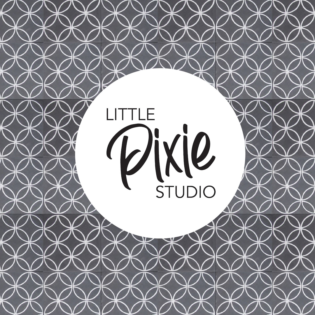 Modern BLACK TANGO Tile 1/12 Printable Download, DIY Crafts, Printable ...