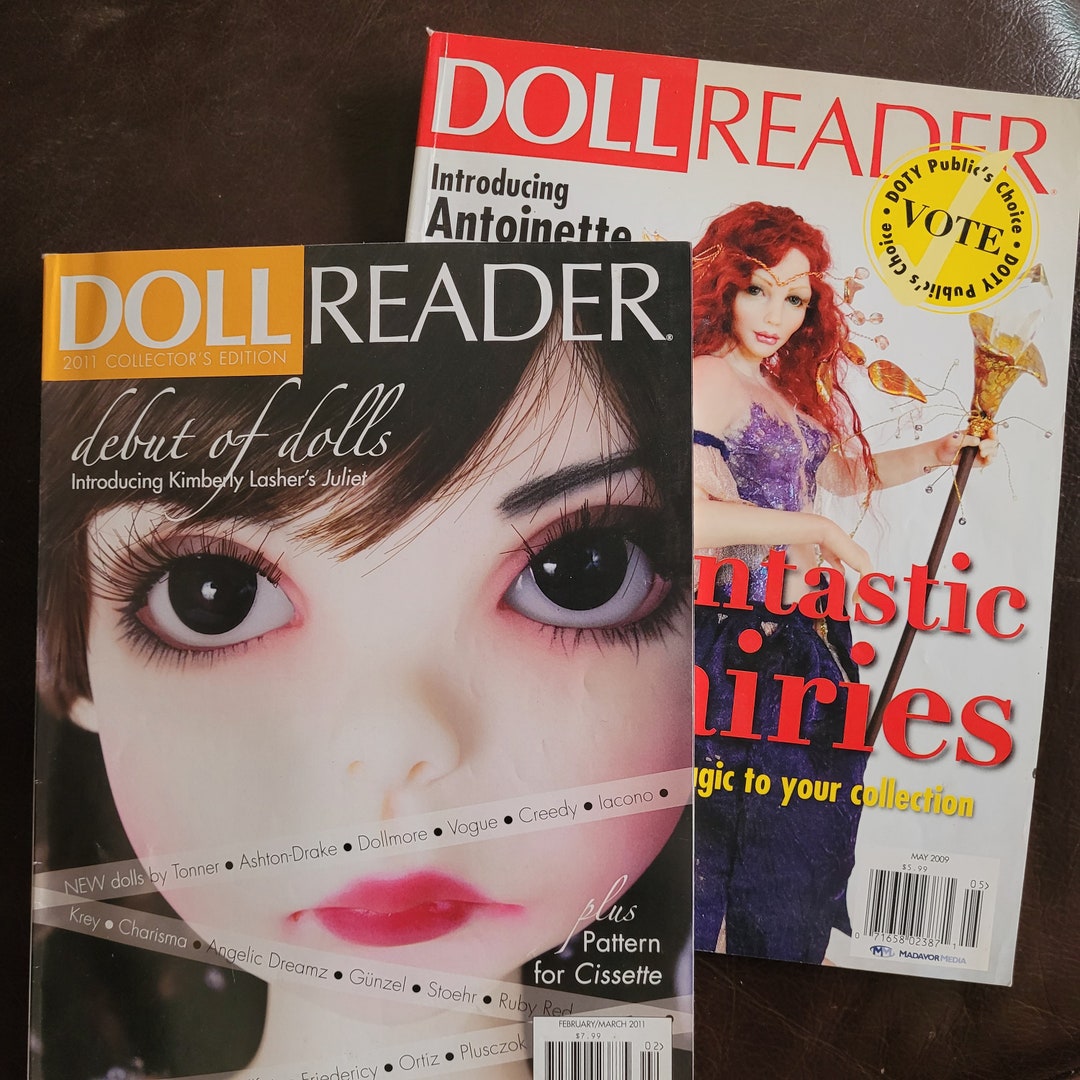 Doll Reader Magazines X 2 2009 2011. in Fabulous Condition. - Etsy