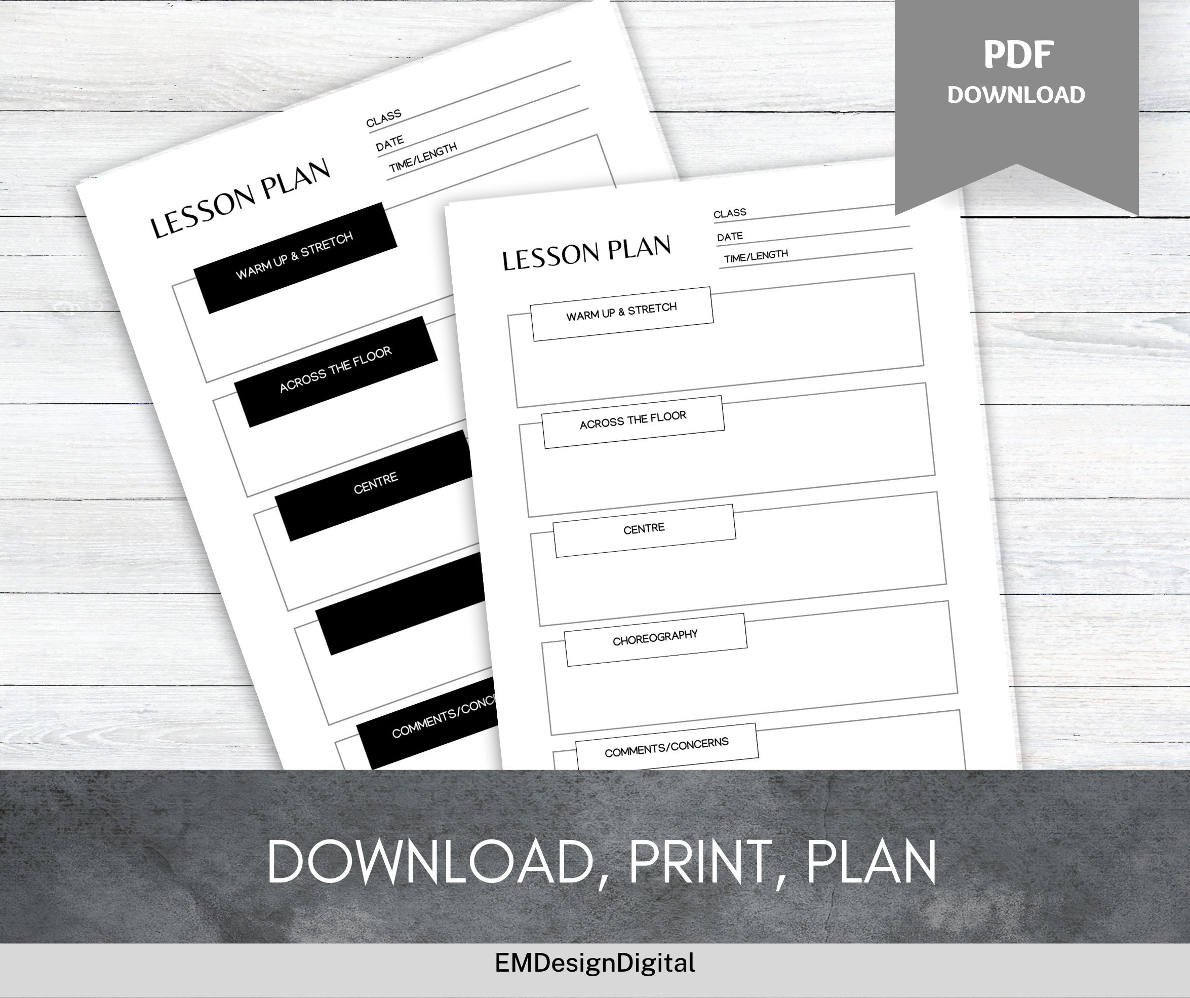 DANCE TEACHER Lesson Plans - Multi-color for Dance Studio, Dance ...