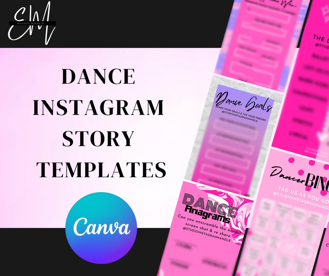 7 Dance Instagram Post Templates - Canva Social Media Post for Dance ...