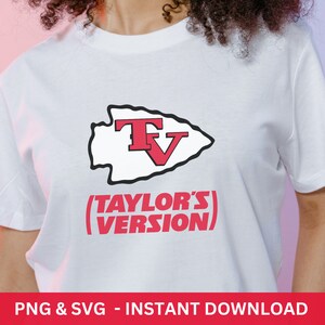 Taylor SVG Travis 87 Kansas Chiefs PNG Tay Tay KC Chiefs Logo Tv ...