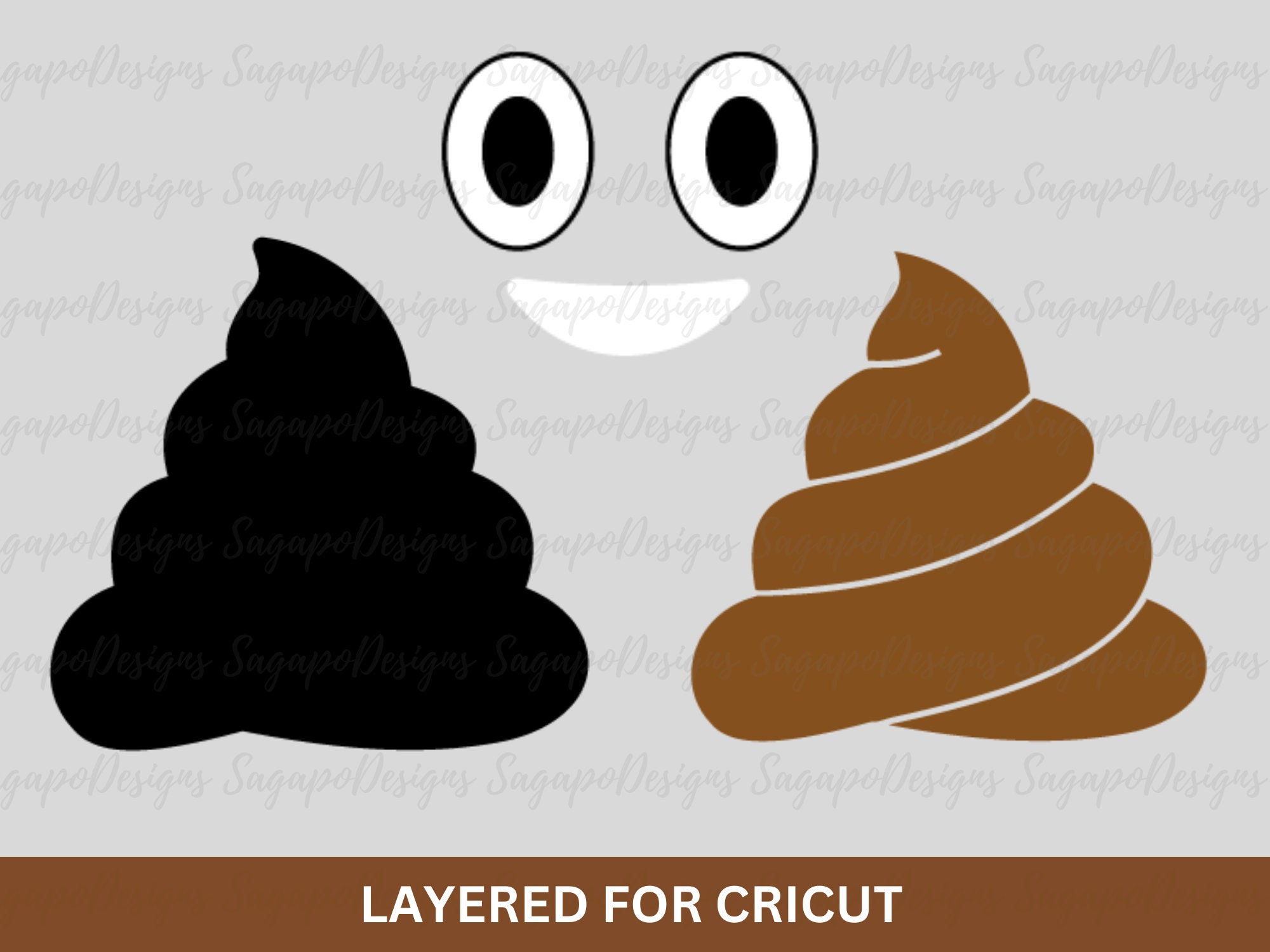 Poop Emoji SVG Poo Emoji Shirt Printable Iron on Emoji Cricut Decals - Etsy