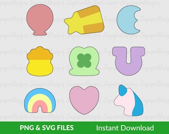 Lucky Charms Clipart PNG / SVG Digital Download - Etsy