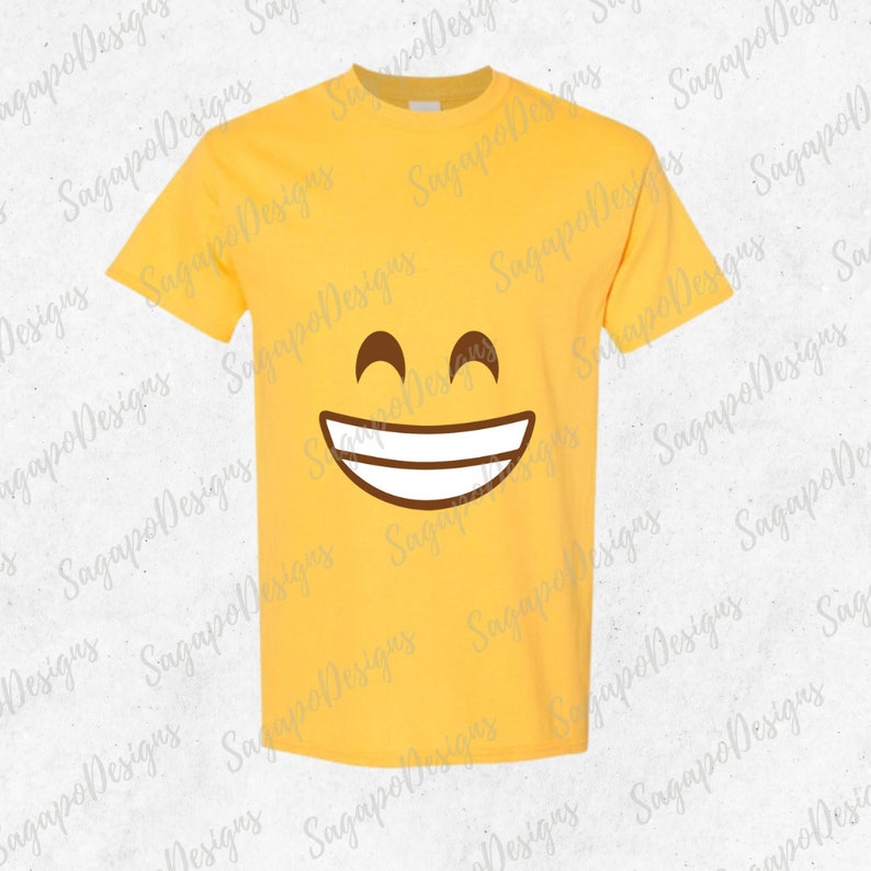 Emoji SVG 10 Pack Emoji Shirt Printable Iron on Emoji - Etsy