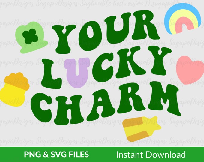 Lucky Charms Svg PNG St. Paddy's Day SVG St Patricks Day Svg Instant ...