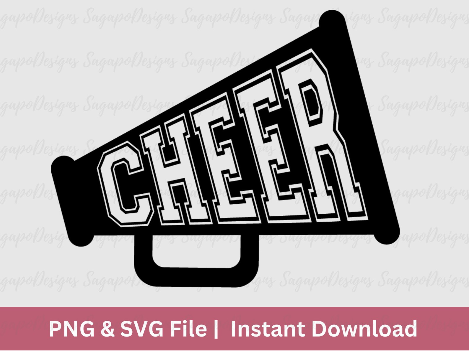 Cheer SVG PNG Megaphone SVG Cheerleading Png Silhouette Cut - Etsy Canada