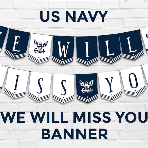 Naval Retirement Banner - Etsy
