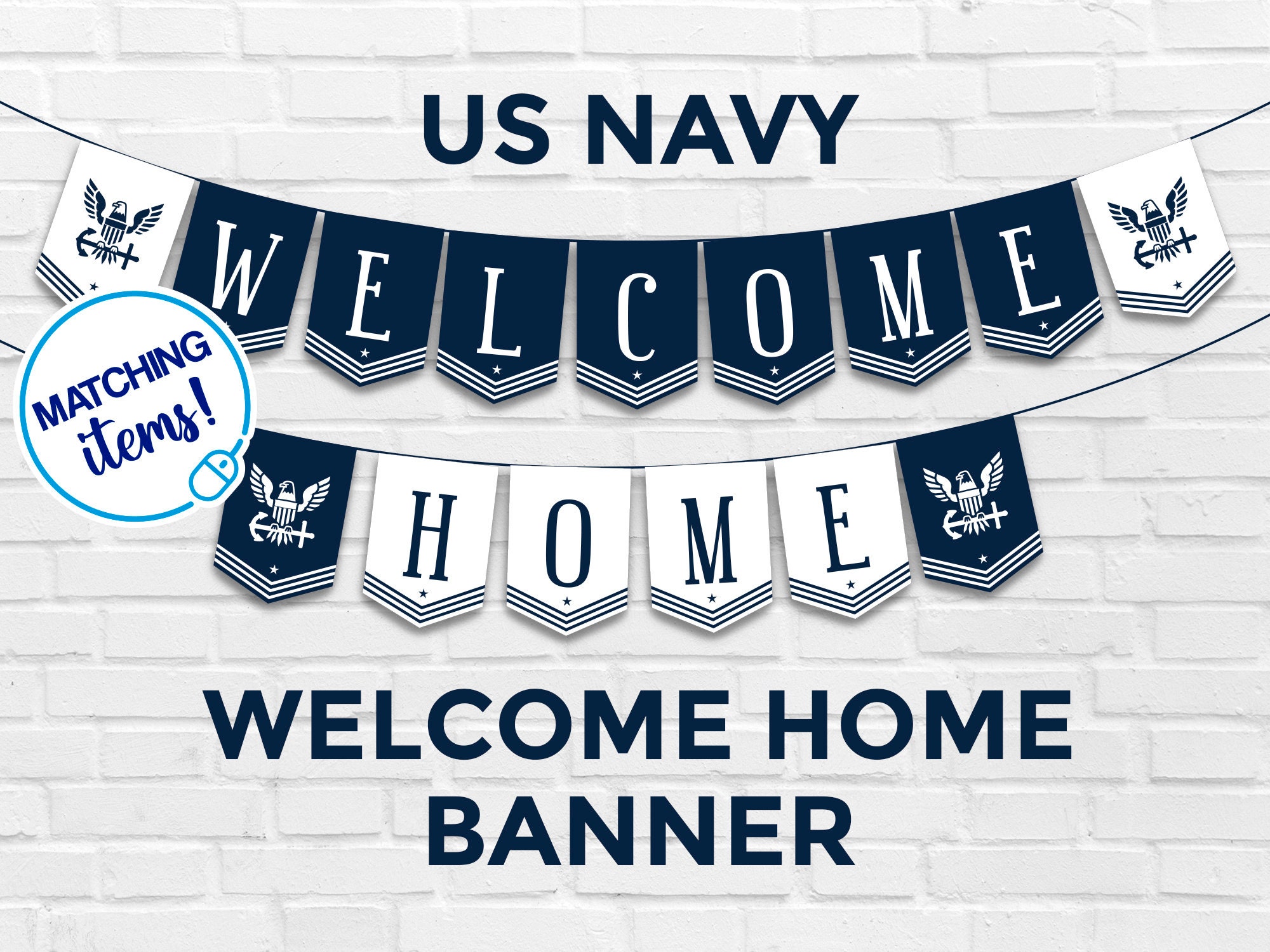 Congratulations Banner US Navy Naval Banner USN Military - Etsy