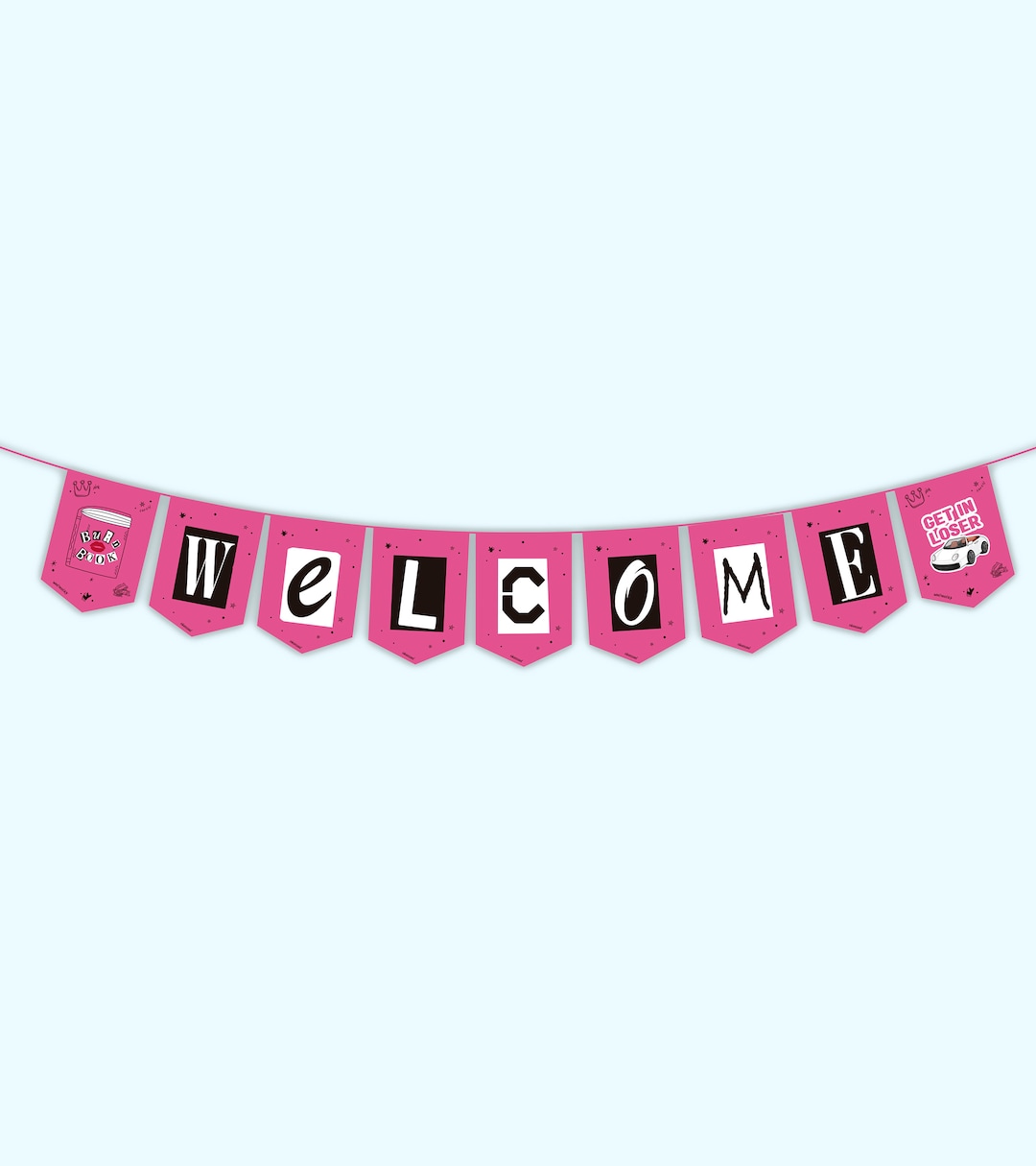 Mean Girls Bachelorette Party, Mean Girls Bachelorette Banner, Mean ...