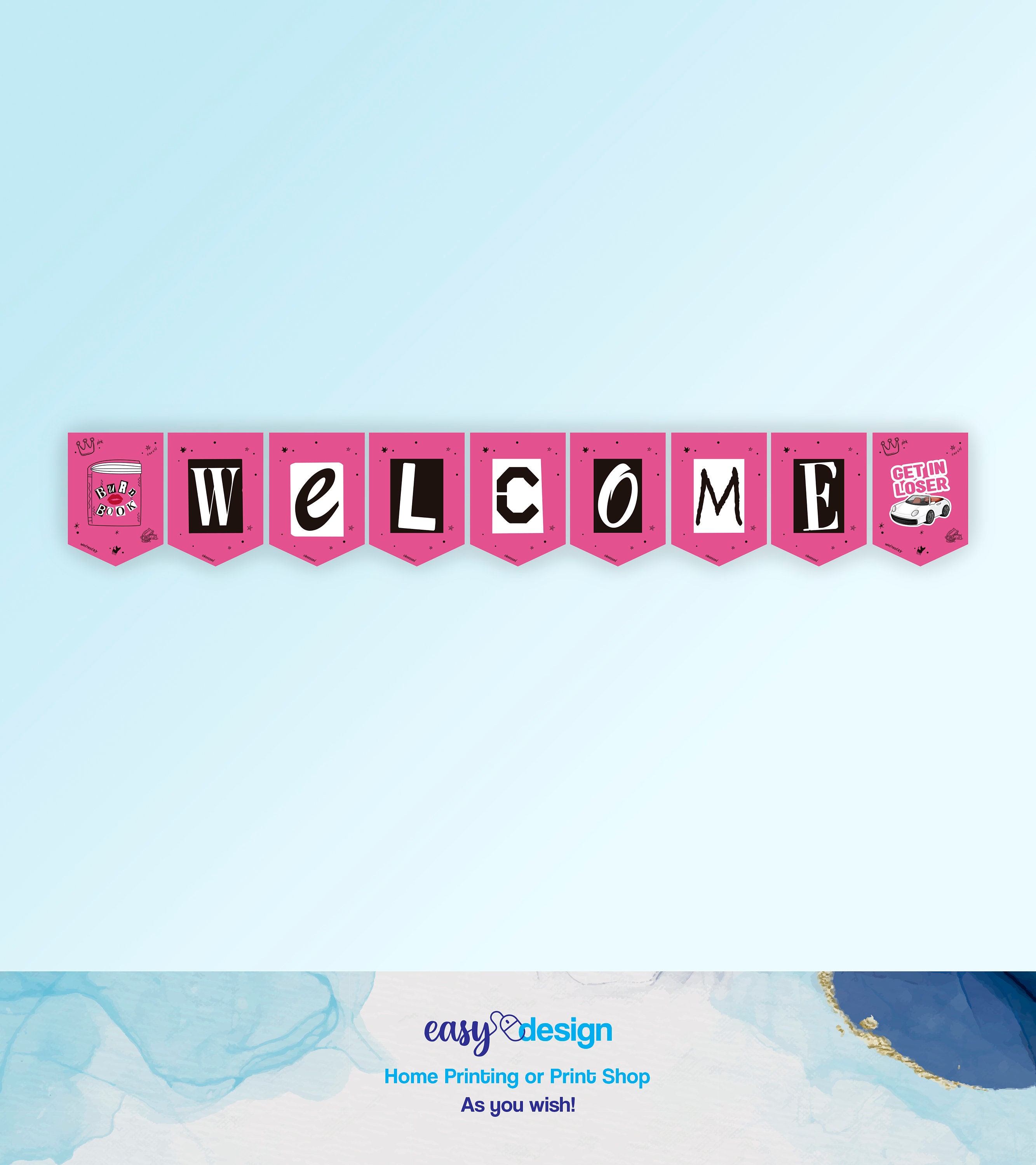Mean Girls Bachelorette Party, Mean Girls Bachelorette Banner, Mean ...