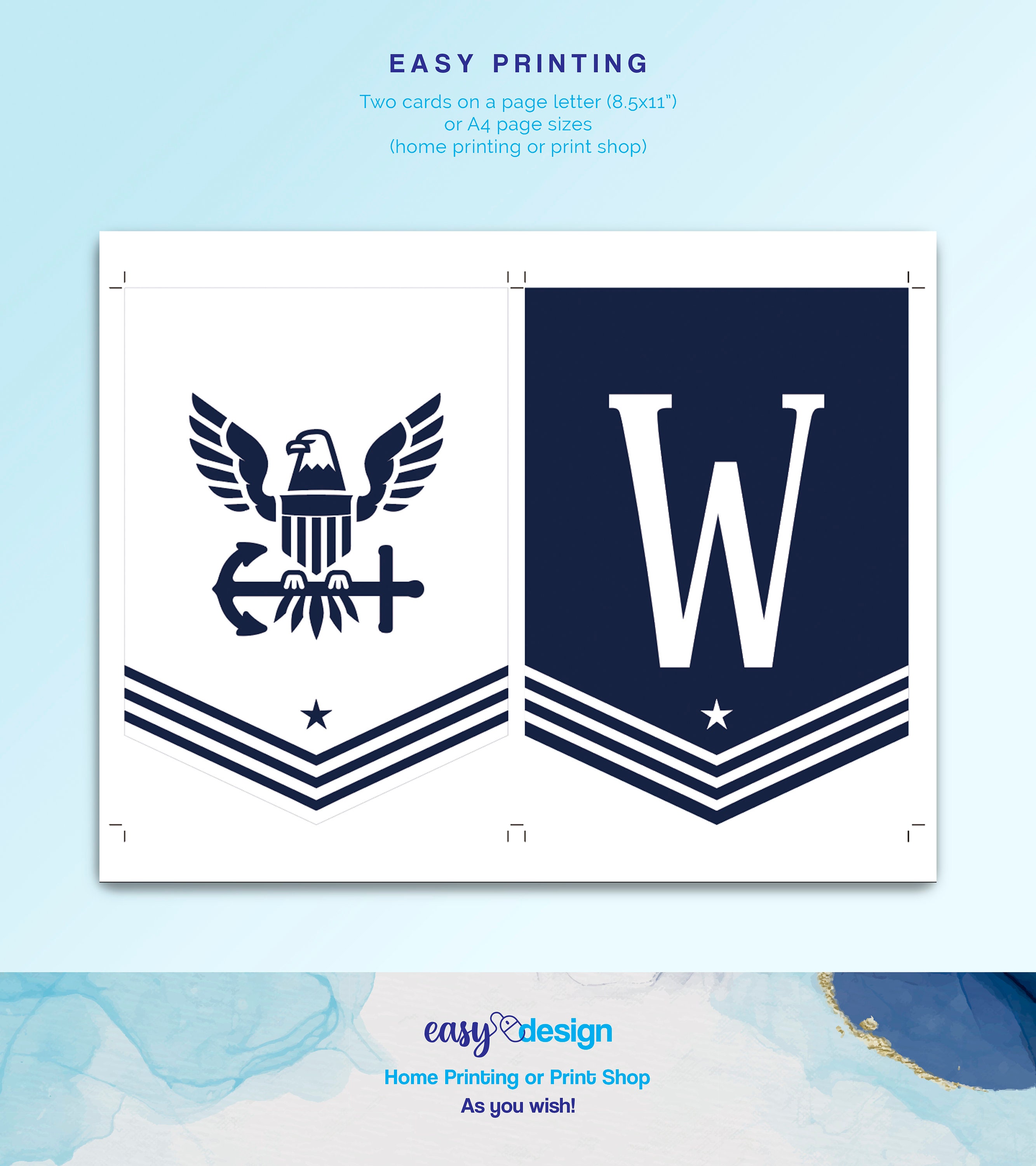 Congratulations Banner US Navy Naval Banner USN Military - Etsy