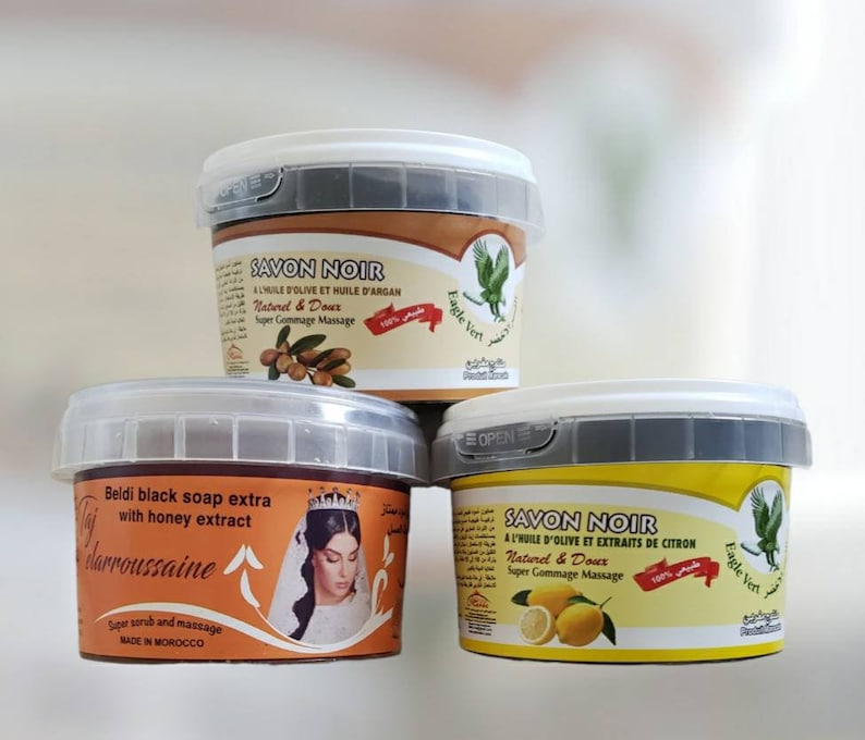 Savon noir marocain - Etsy France