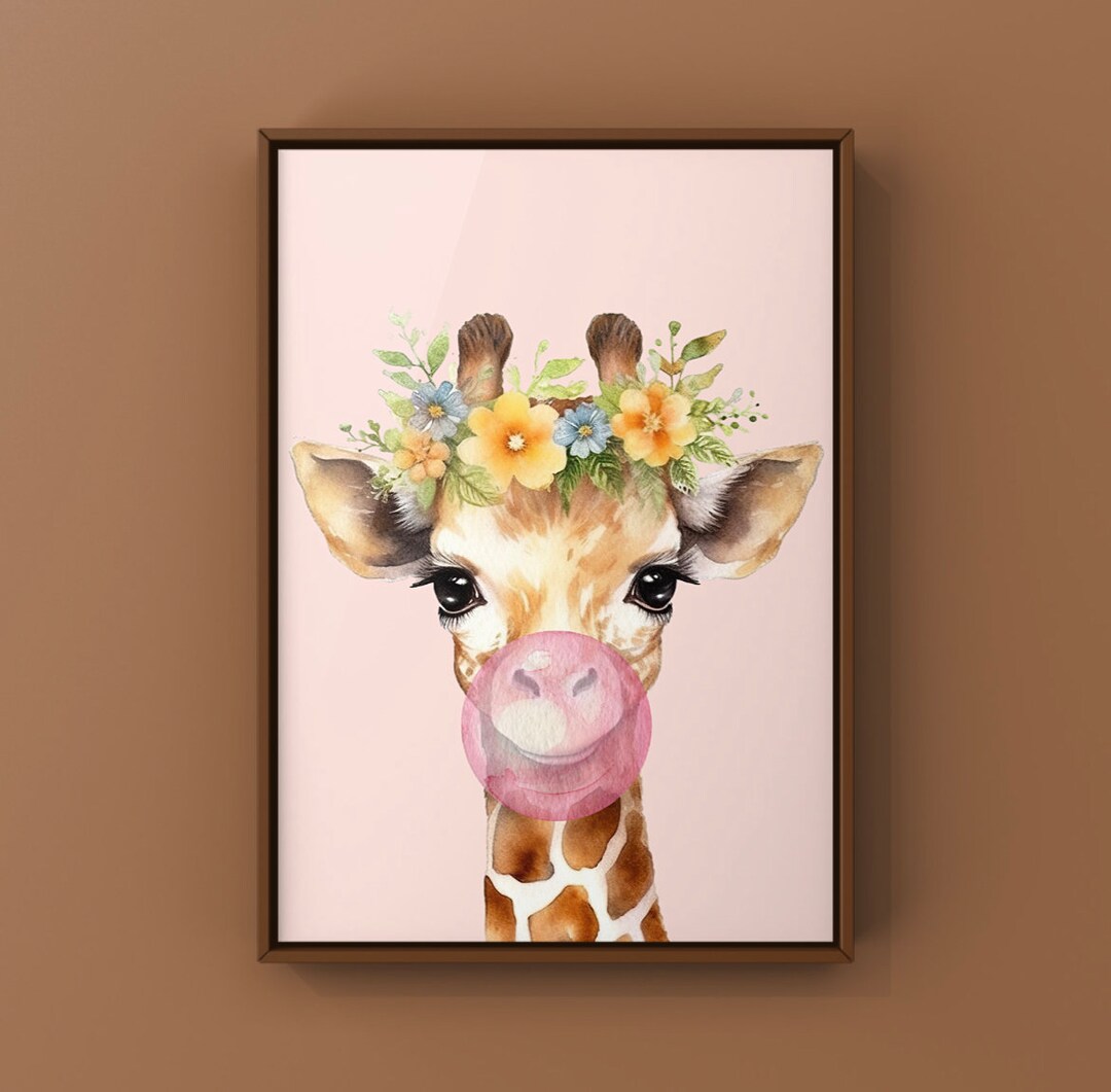 Bubble Animals Poster Duo - Etsy