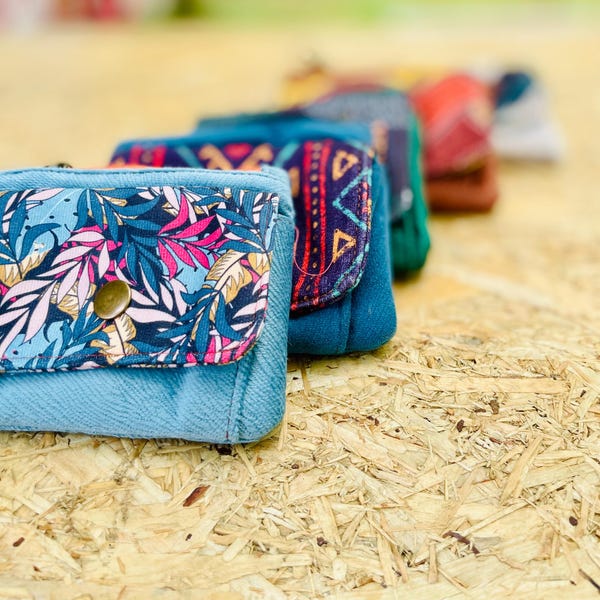 Wallet Women Fabric - Etsy