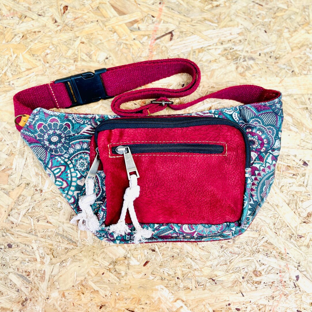 Colorful Fanny Pack, Boho Fanny Pack, Flower Design Festival Bumbag ...