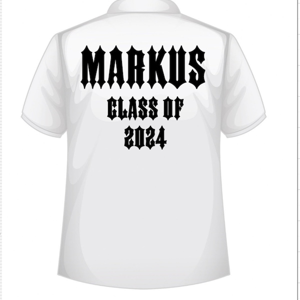 School Leavers Shirt - Etsy UK