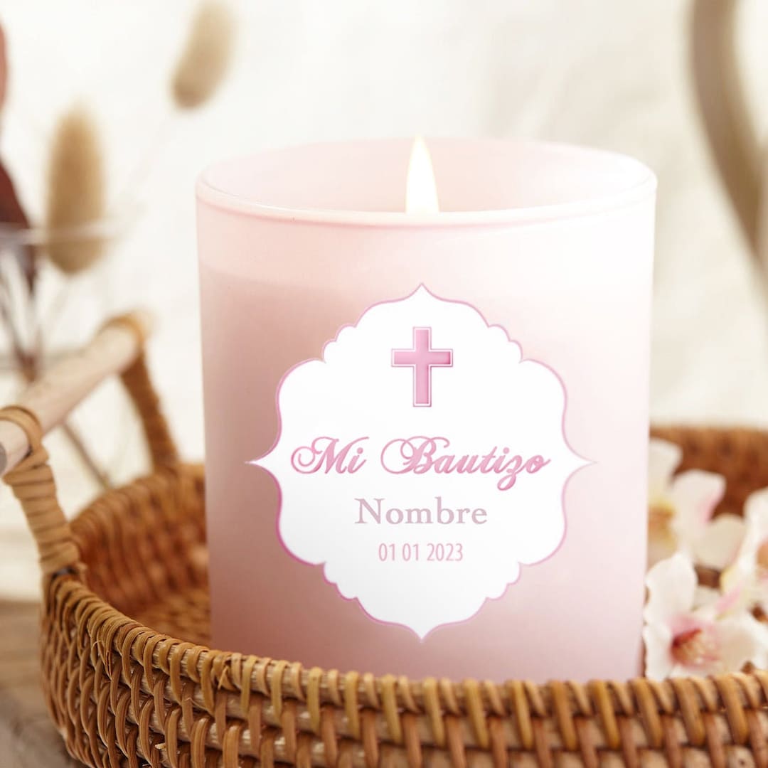 10 Mi Bautizo Stickers | Custom Baptism Stickers | Waterproof ...
