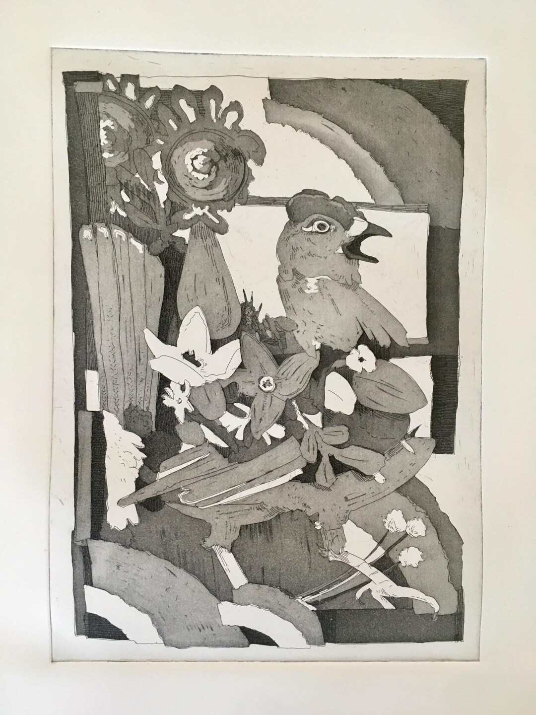 Tetra / Etching on Copper / Eau-forte / Gravure - Etsy