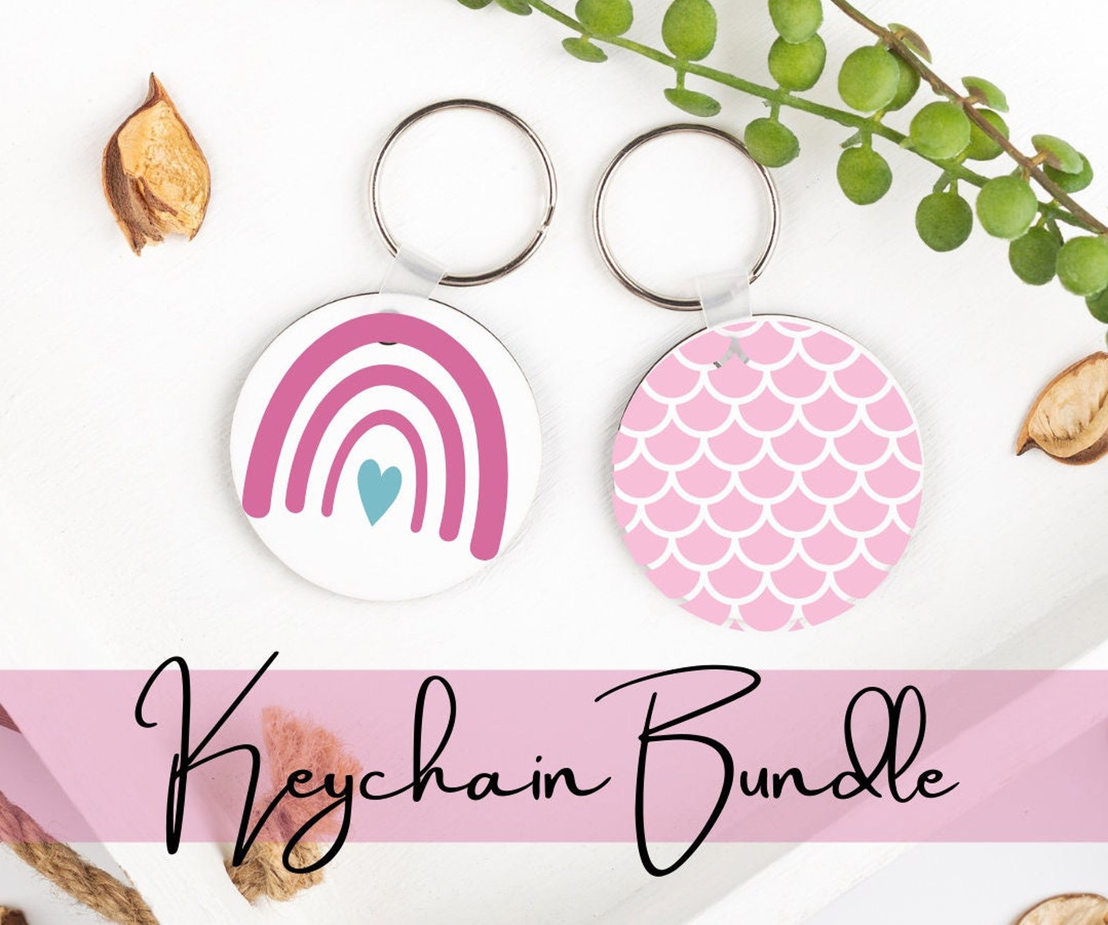 Keychain SVG Bundle Keyring Pattern SVG Brush Stroke Svg - Etsy