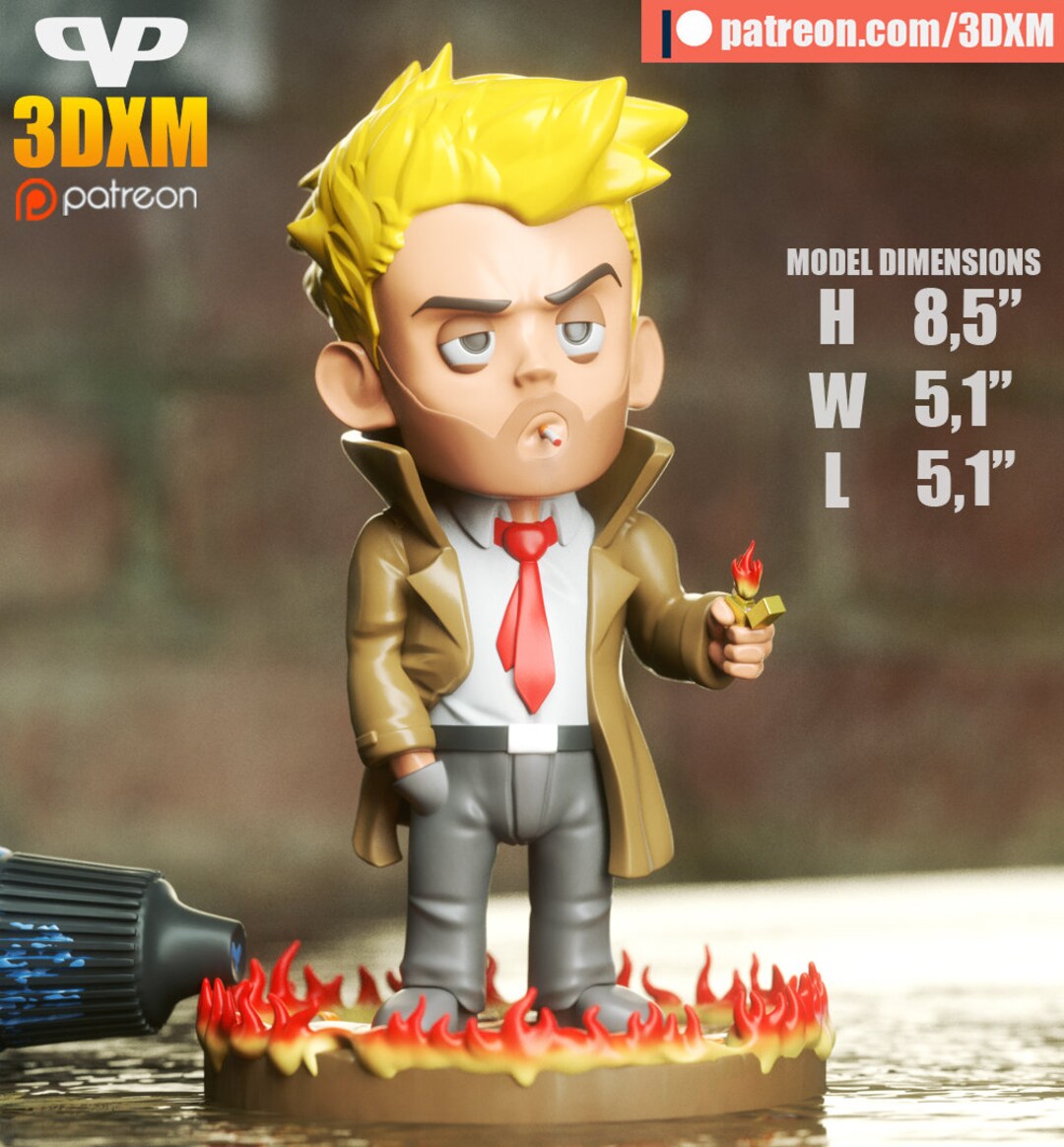 Constantine Chibi - Etsy