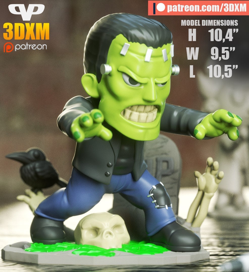 Frankenstein Chibi - Etsy