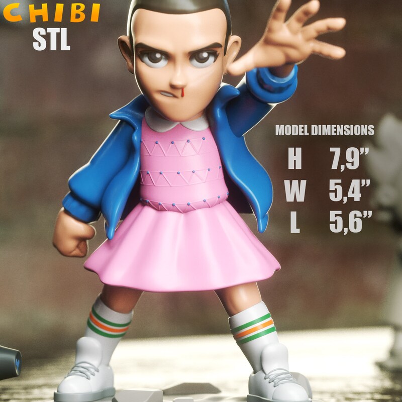 Strangers Things Chibi - Etsy