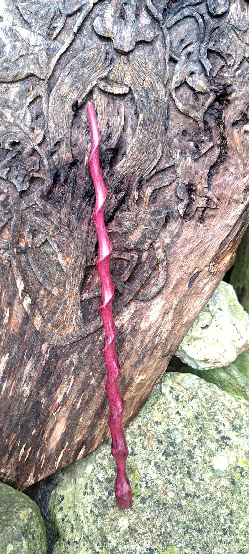 Purpleheart Wizard Wand by the Wood Rescuer - Etsy