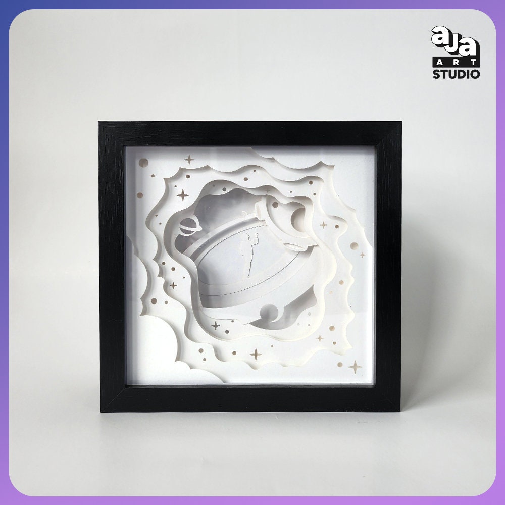 BTS JIN the Astronaut Inspired Light Box - Etsy