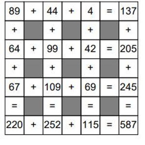 Math Puzzle Addition Easy - Etsy