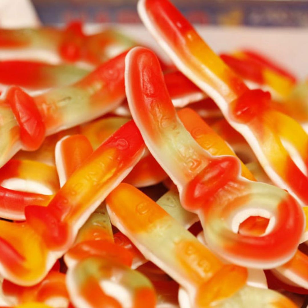 Swedish BIG Fruit Pacifiers Candy Classic Chewy Fruity Treats for All ...